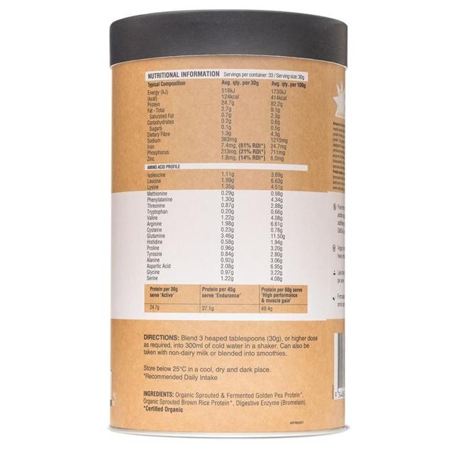 Buy Amazonia RAW Protein Isolate Natural 1kg online at Chemist Warehouse