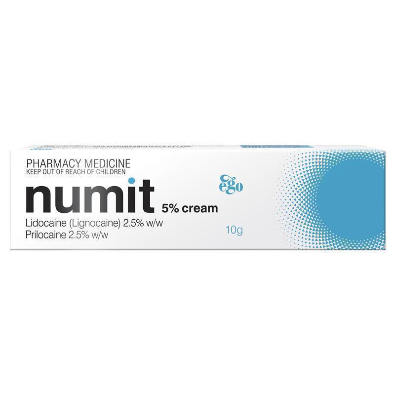 Buy Numit 5% Numbing Cream 10g online at Chemist Warehouse
