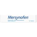 Buy Mersynofen Pain Relief Tablets with Paracetamol + Ibuprofen 12 Pack ...