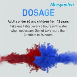 Buy Mersynofen Pain Relief Tablets with Paracetamol + Ibuprofen 30 Pack ...