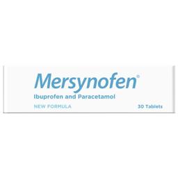 Buy Mersynofen Pain Relief Tablets with Paracetamol + Ibuprofen 30 Pack ...