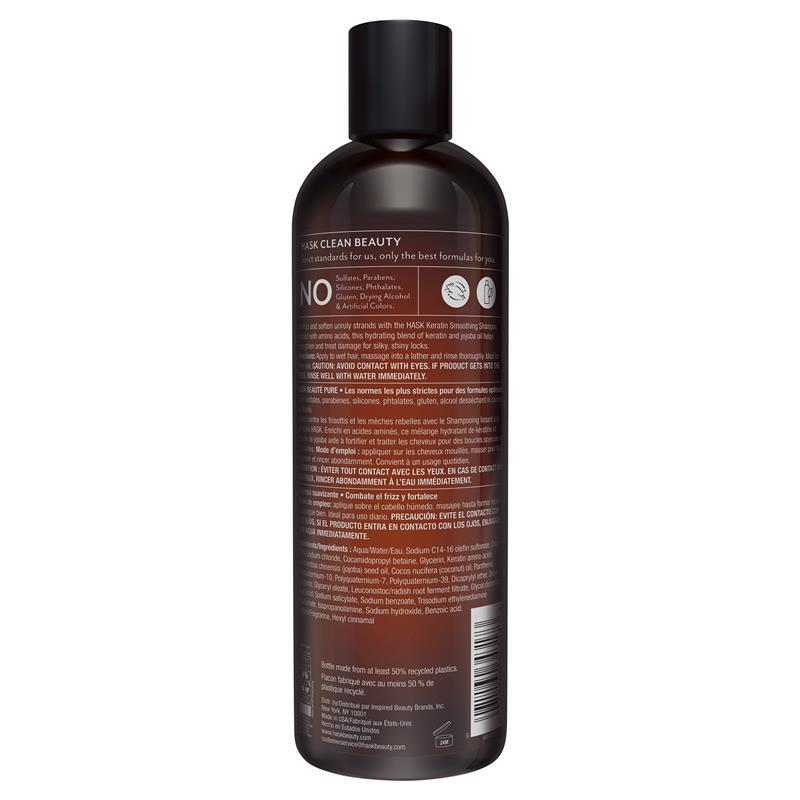 Buy Hask Keratin Protein Smoothing Shampoo 355ml online at Chemist ...