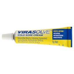 Buy Virasolve Cold Sore Cream online at Chemist Warehouse