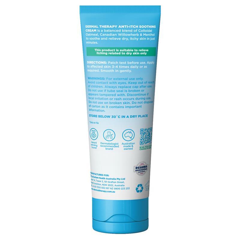 Buy Dermal Therapy Anti Itch Soothing Cream 85g online at Chemist Warehouse