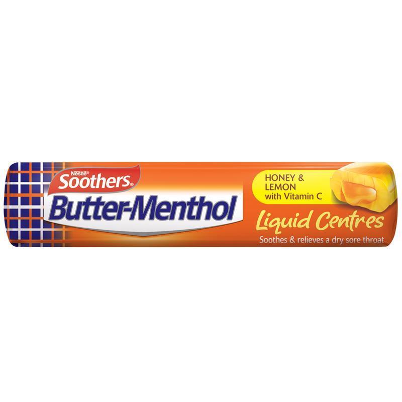 Buy Butter Menthol Liquid Center Honey Lemon 50g Stick online at ...