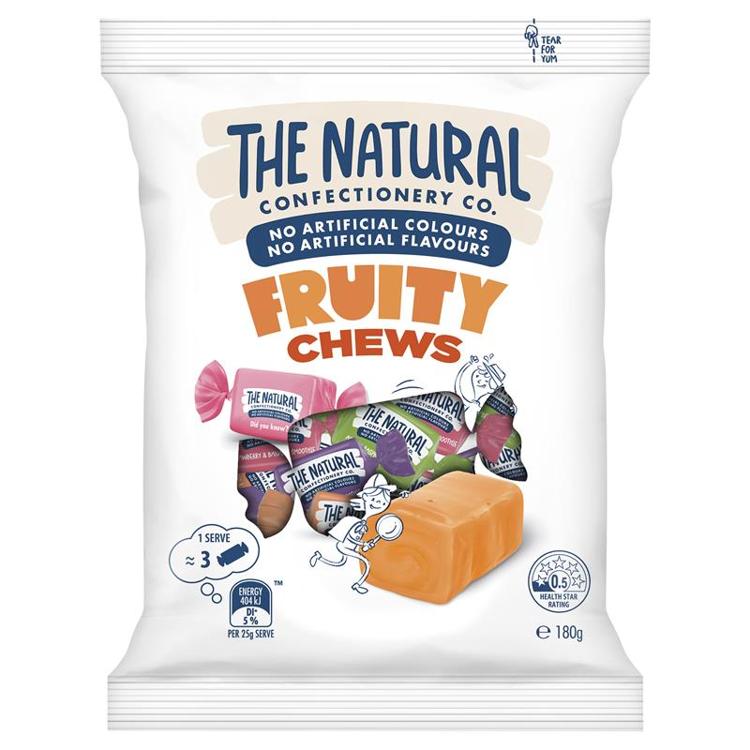 Buy Fruit Chews 180g - Natural Confectionery Co. online at Chemist ...