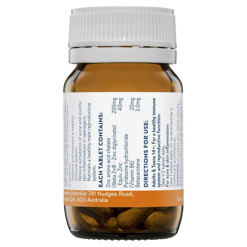 Buy Ethical Nutrients Mega Zinc 40mg 60 Tablets online at Chemist Warehouse