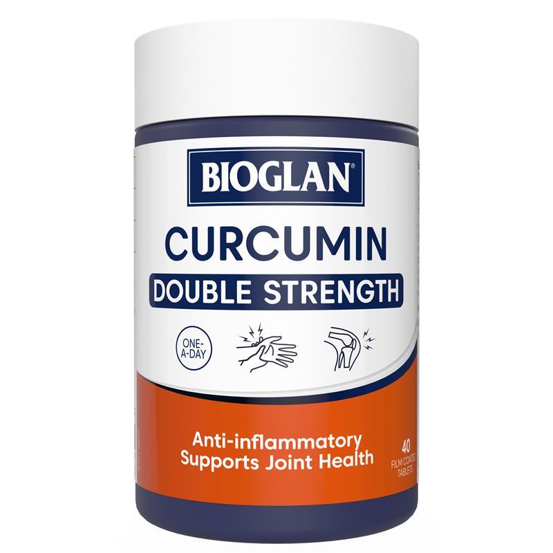 Buy Bioglan Curcumin Double Strength 1200mg 40 Tablets online at ...