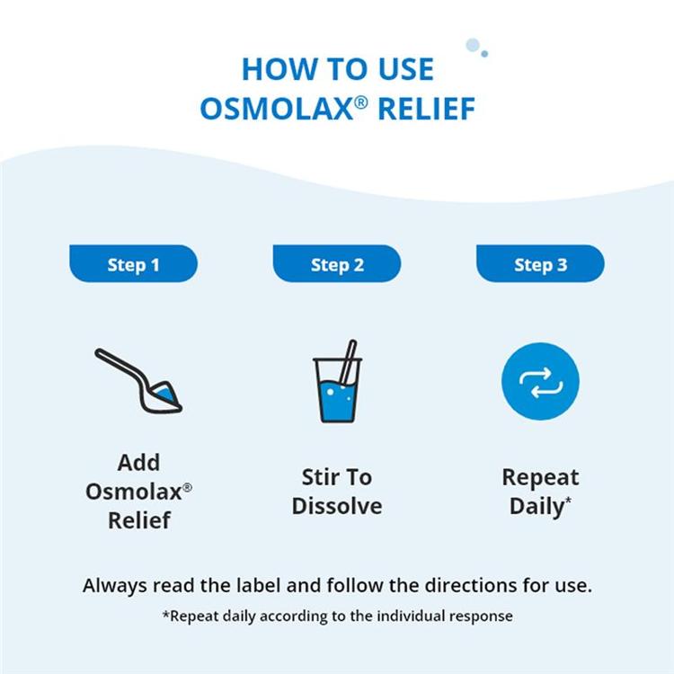 Buy OsmoLax Relief Laxative Powder 49 Dose 833g - Macrogol Constipation ...