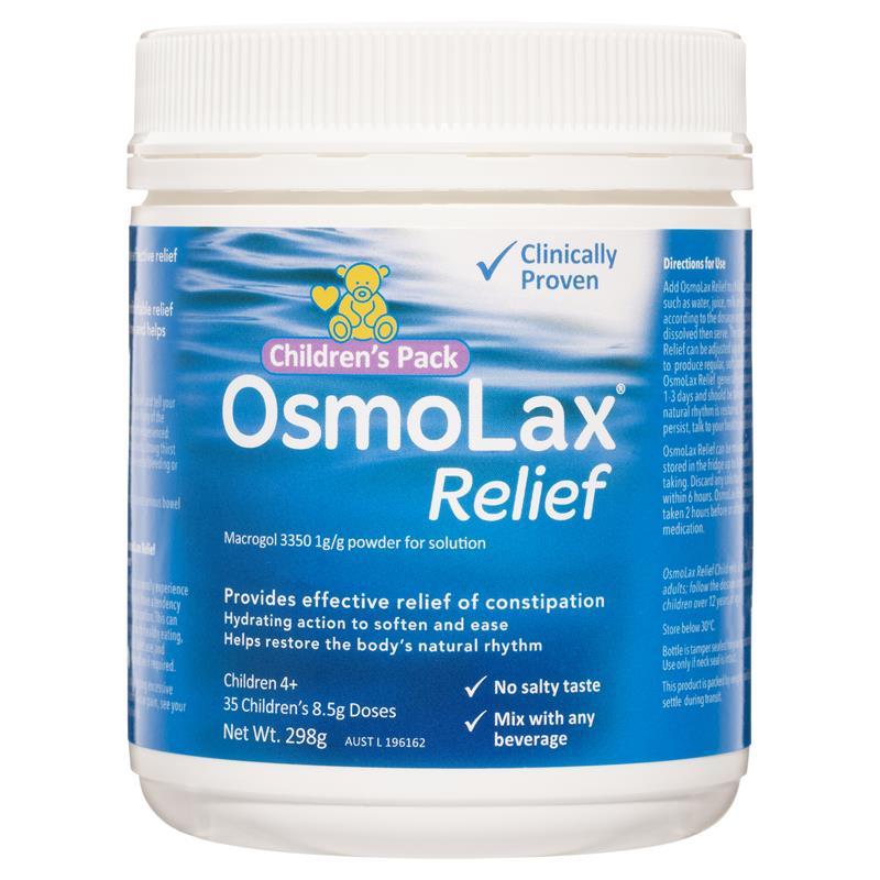 Buy OsmoLax Relief Children's Laxative Powder 35 Dose 298g - Macrogol ...