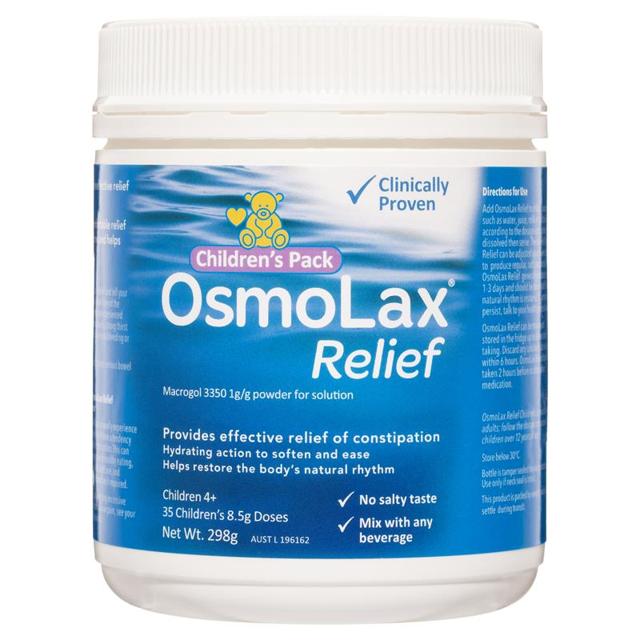 Buy OsmoLax Relief Children's Laxative Powder 35 Dose 298g - Macrogol ...
