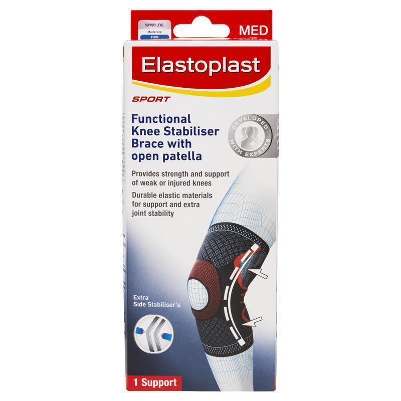 Buy Elastoplast Functional Knee Stabiliser With Open Patella M online ...
