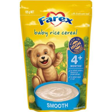 Buy Farex Baby Rice Cereal 125g online at Chemist Warehouse