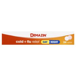 Buy Demazin Cold & Flu Relief Day + Night 24 Tablets online at Chemist ...