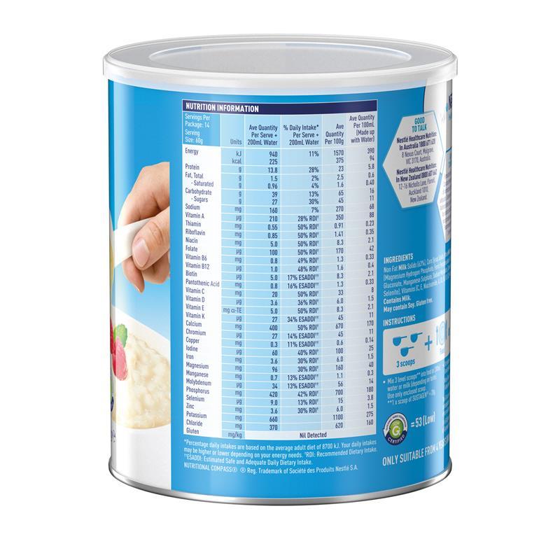 Buy Sustagen Hospital Formula Nutritional Supplement Neutral Flavour ...
