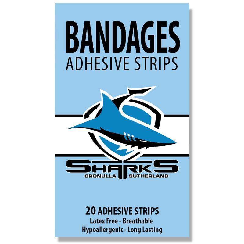 Buy NRL Bandages Cronulla Sharks 20 Pack online at Chemist Warehouse