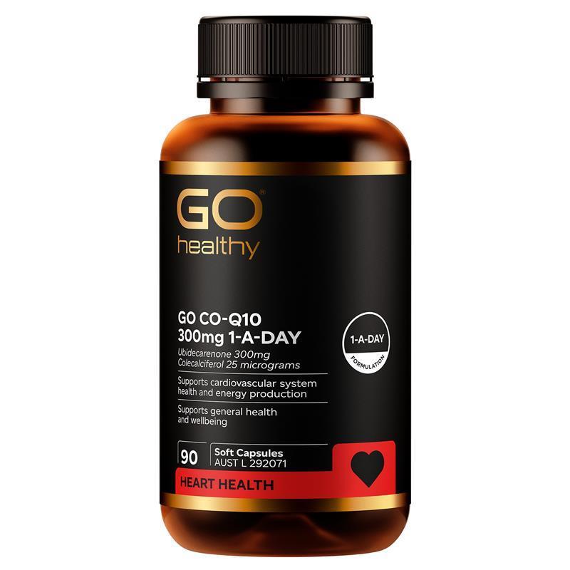 Buy GO Healthy Co-Q10 300mg 1-A-DAY 90 Soft Capsules online at Chemist ...