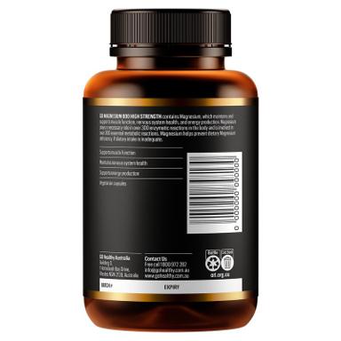 Buy GO Healthy Magnesium 800 120 Vege Capsules online at Chemist Warehouse