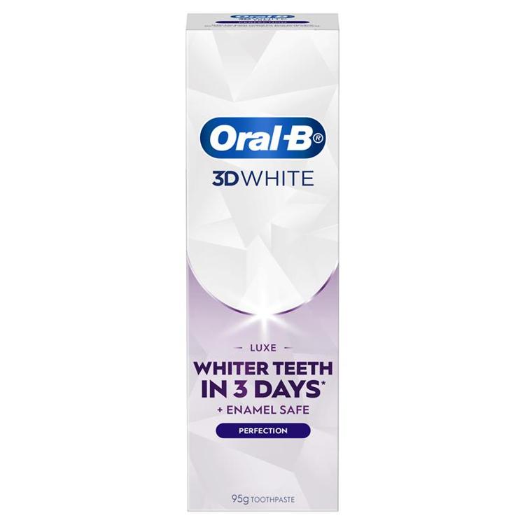 Buy Oral B Teeth Whitening Toothpaste 3D White Luxe Perfection 95g ...