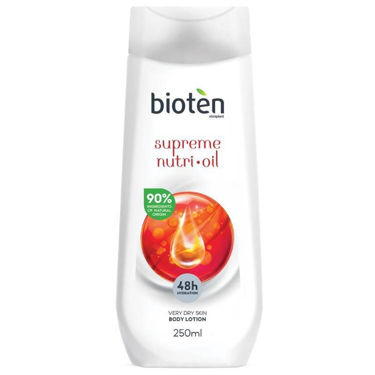 Buy Bioten Body Lotion Supreme Nutri Oil 250ml online at Chemist Warehouse
