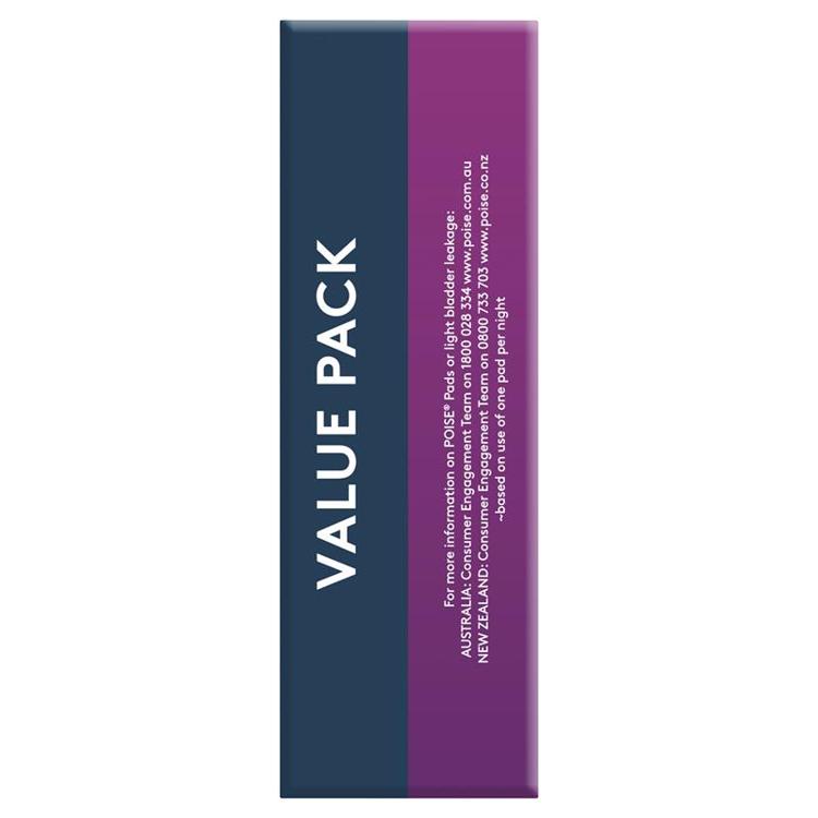 Buy Poise Pads Overnight 16 Bulk Pack online at Chemist Warehouse