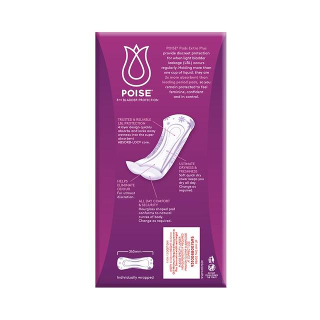Buy Poise Pads Extra 24 Bulk Pack online at Chemist Warehouse