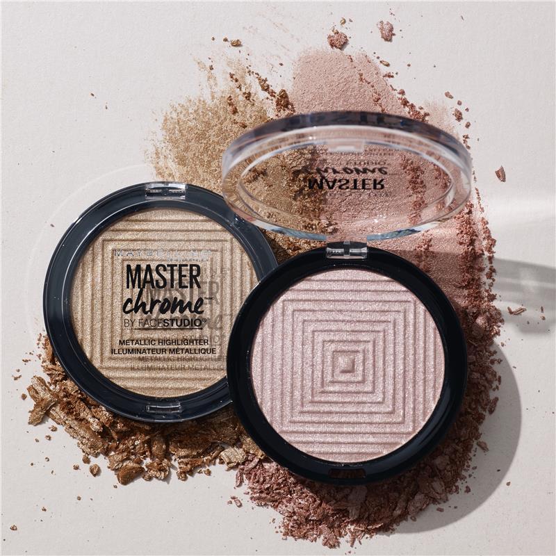 Buy Maybelline Master Chrome Metallic Powder Highlighter - Molten Gold ...