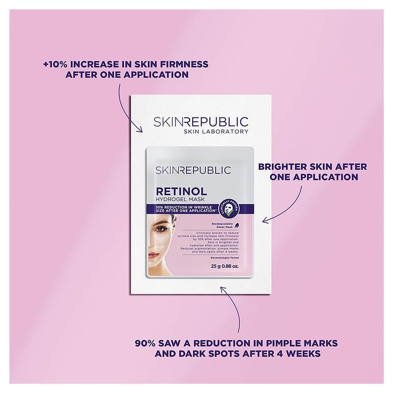 Buy Skin Republic Retinol Hydrogel Mask online at Chemist Warehouse