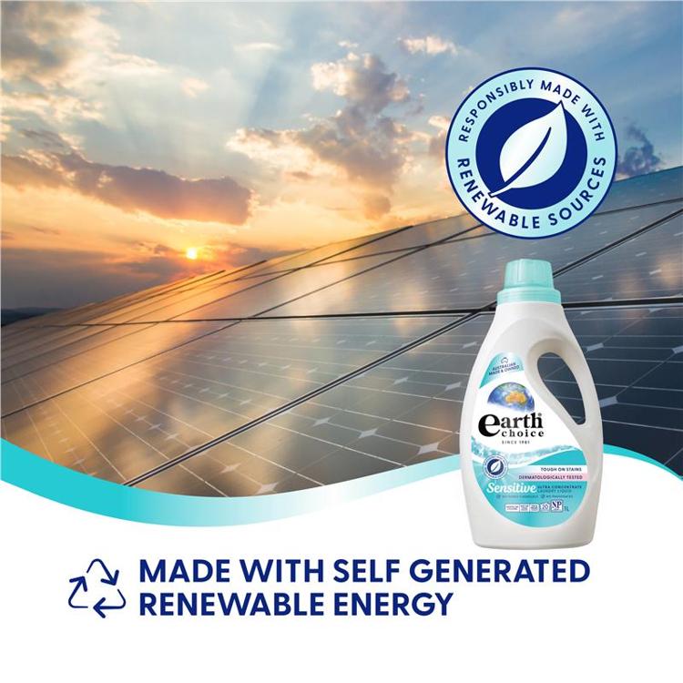 Buy Earth Choice Laundry Liquid Ultra Concentrate Sensitive 1 Litre ...