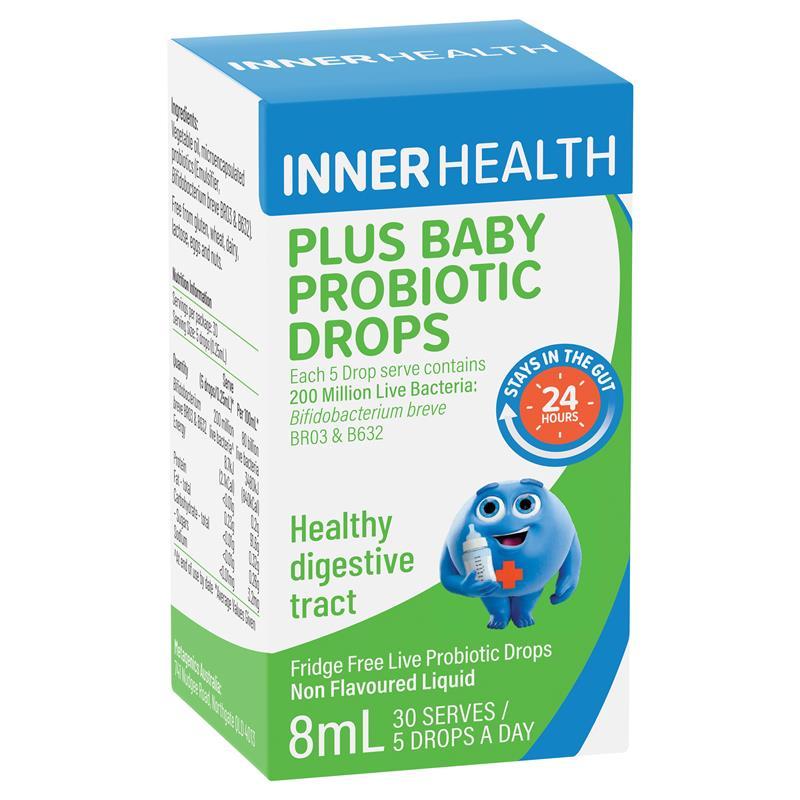 Buy Inner Health Plus Baby Probiotic Drops 8mL Liquid online at Chemist ...