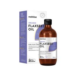 Buy Melrose Organic Flaxseed Oil 200ml Fridge Line online at Chemist ...
