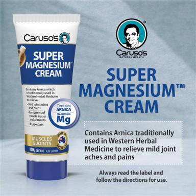 Buy Carusos Super Magnesium Cream 100g online at Chemist Warehouse