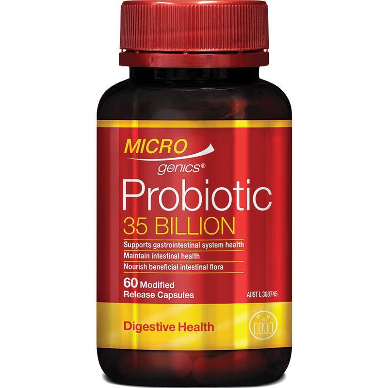 Buy Microgenics Probiotic 35 Billion 60 Capsules online at Chemist ...