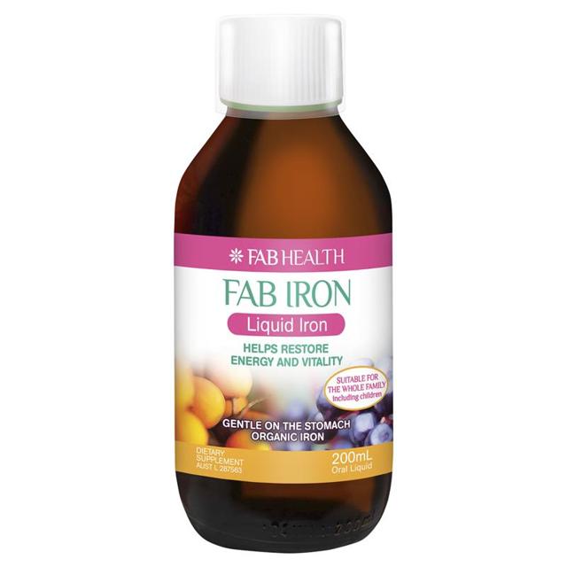 Buy Fab Iron Liquid Iron 200ml online at Chemist Warehouse