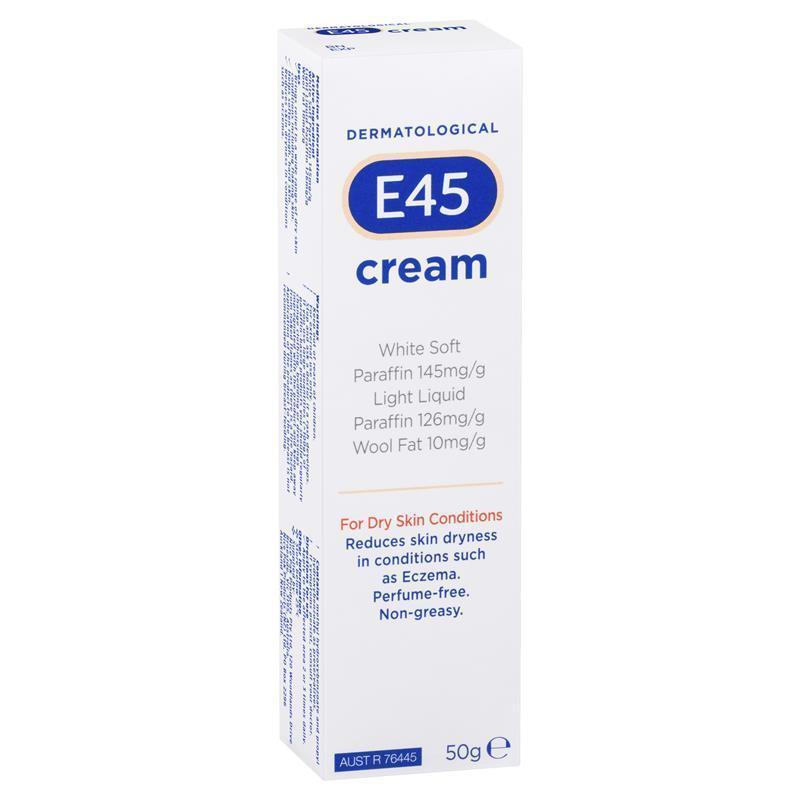 Buy E45 Dermatological Cream 50g online at Chemist Warehouse