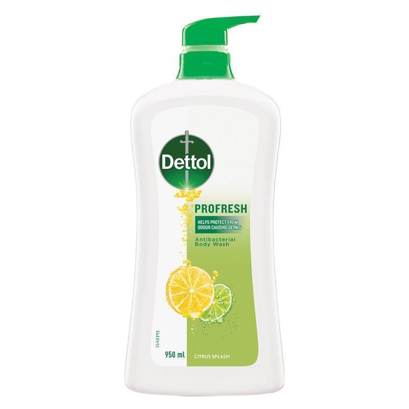 Buy Dettol ProFresh Citrus Splash Shower Gel 950ml online at Chemist ...