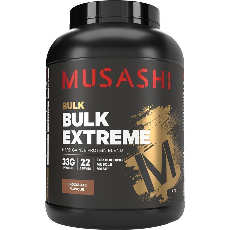 Buy Musashi Bulk Extreme Chocolate 2kg online at Chemist Warehouse