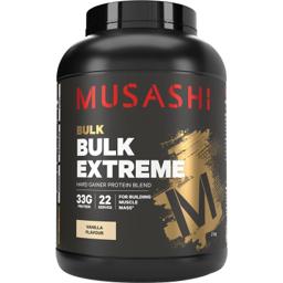 Buy Musashi Bulk Extreme Vanilla 2kg online at Chemist Warehouse