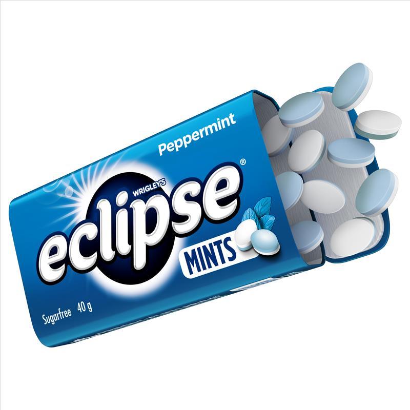 Buy Eclipse Peppermint Mints 40g online at Chemist Warehouse