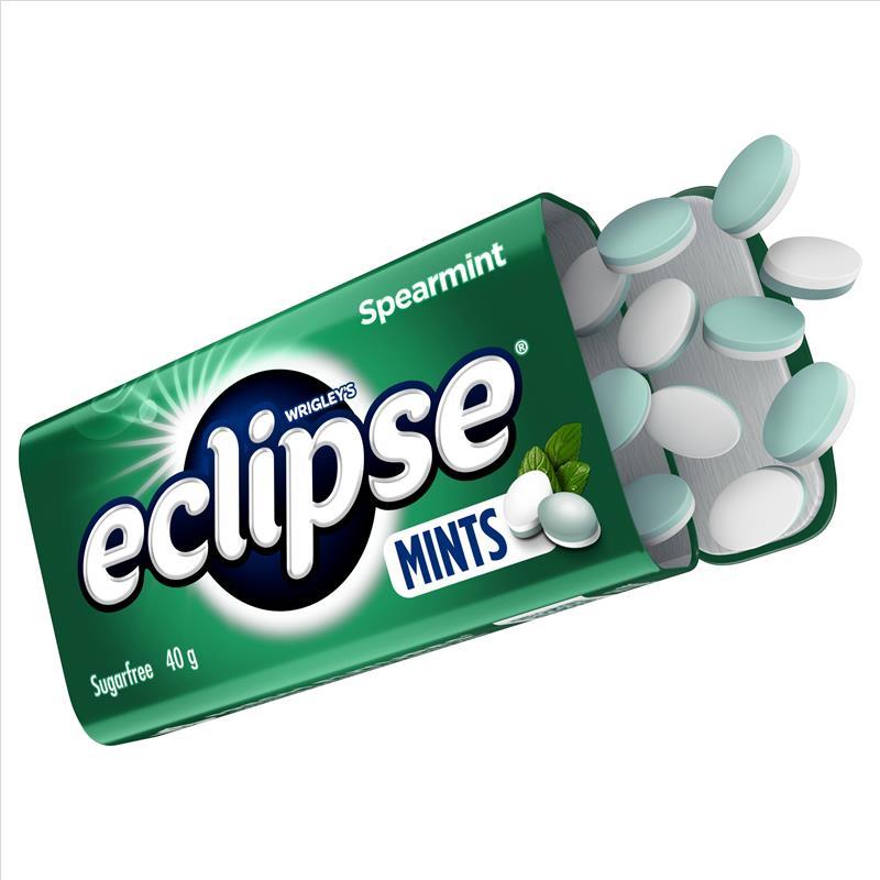 Buy Eclipse Spearmint Mints 40g online at Chemist Warehouse