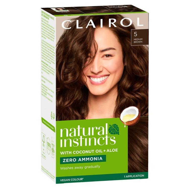 Buy Natural Instincts 5 Hazelnut, Medium Brown Semi Permanent Hair ...