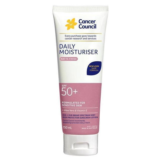 Buy Cancer Council SPF 50+ Face & Body Moisturiser 150ml online at ...