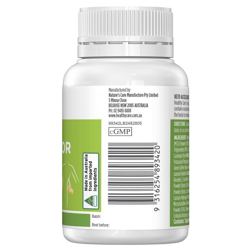 Buy Healthy Care Keto Accelerator 60 Capsules online at Chemist Warehouse