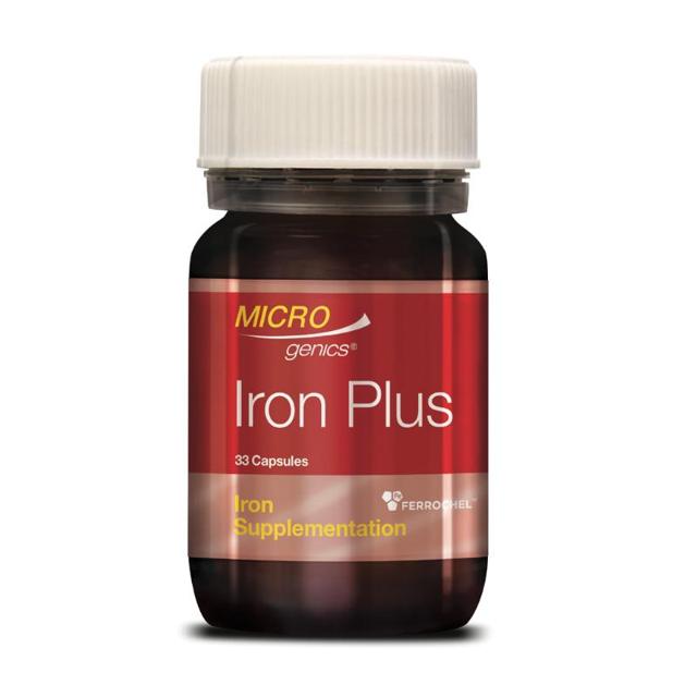 Buy Microgenics Iron Plus 33 Capsules online at Chemist Warehouse