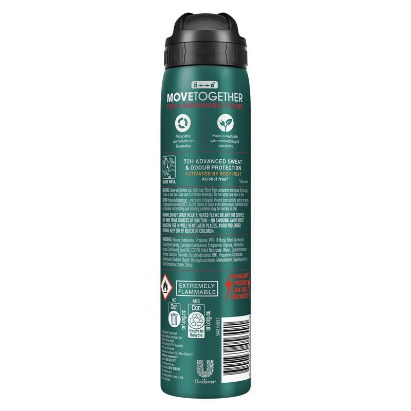 Buy Rexona Men Advanced Antiperspirant Aerosol Sport 220ml online at ...