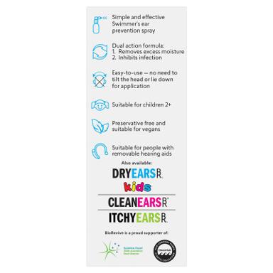 Buy BioRevive Dry Ears Swimmers Ear Prevention Spray 30ml online at ...
