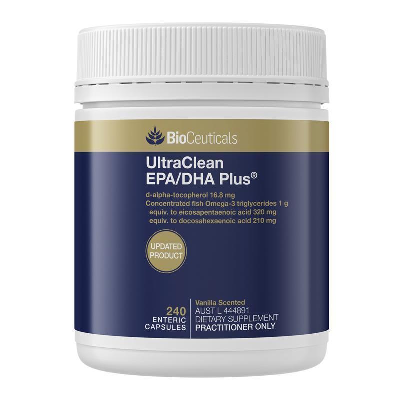 Buy BioCeuticals UltraClean EPA/DHA Plus® 240 Capsules online at ...