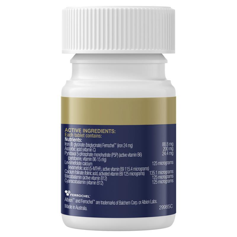 Buy BioCeuticals Iron Sustain 30 Tablets online at Chemist Warehouse