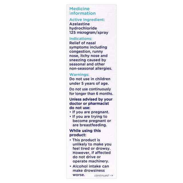 Buy Eze Allergy Nasal Spray 10ml online at Chemist Warehouse