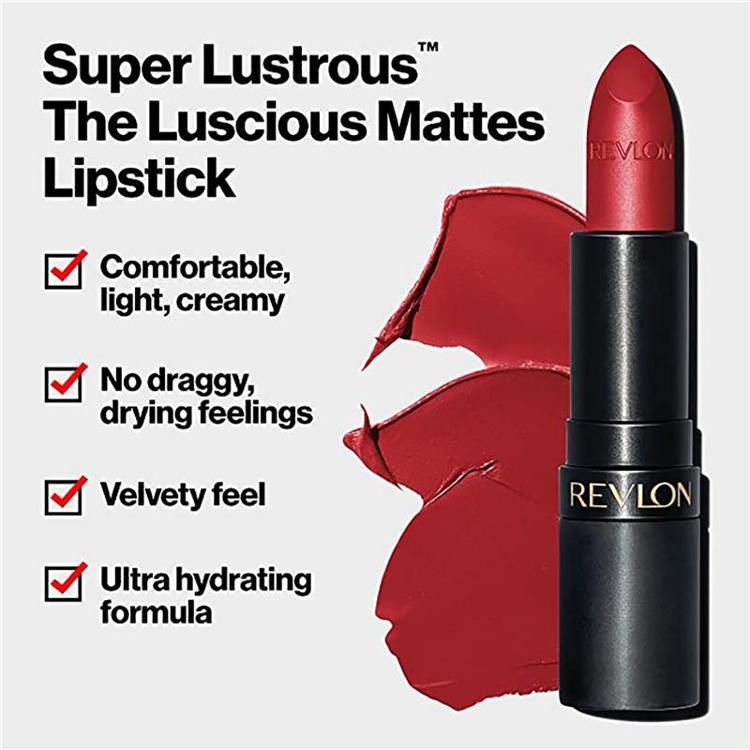 Buy Revlon Super Lustrous Luscious Mattes Lipstick Shameless online at ...